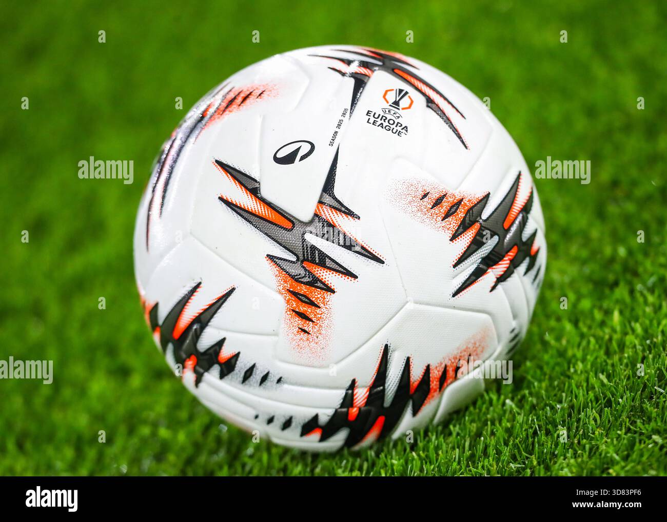 Europa League Match Ball is seen during the Nottingham Forest v Malmo ...
