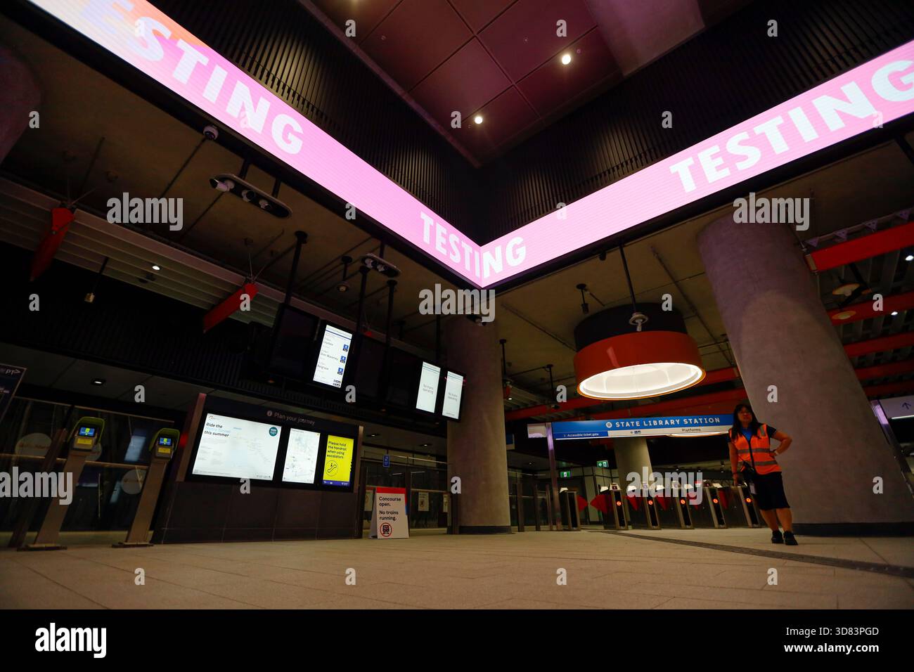 Underground state library station hi-res stock photography and images ...