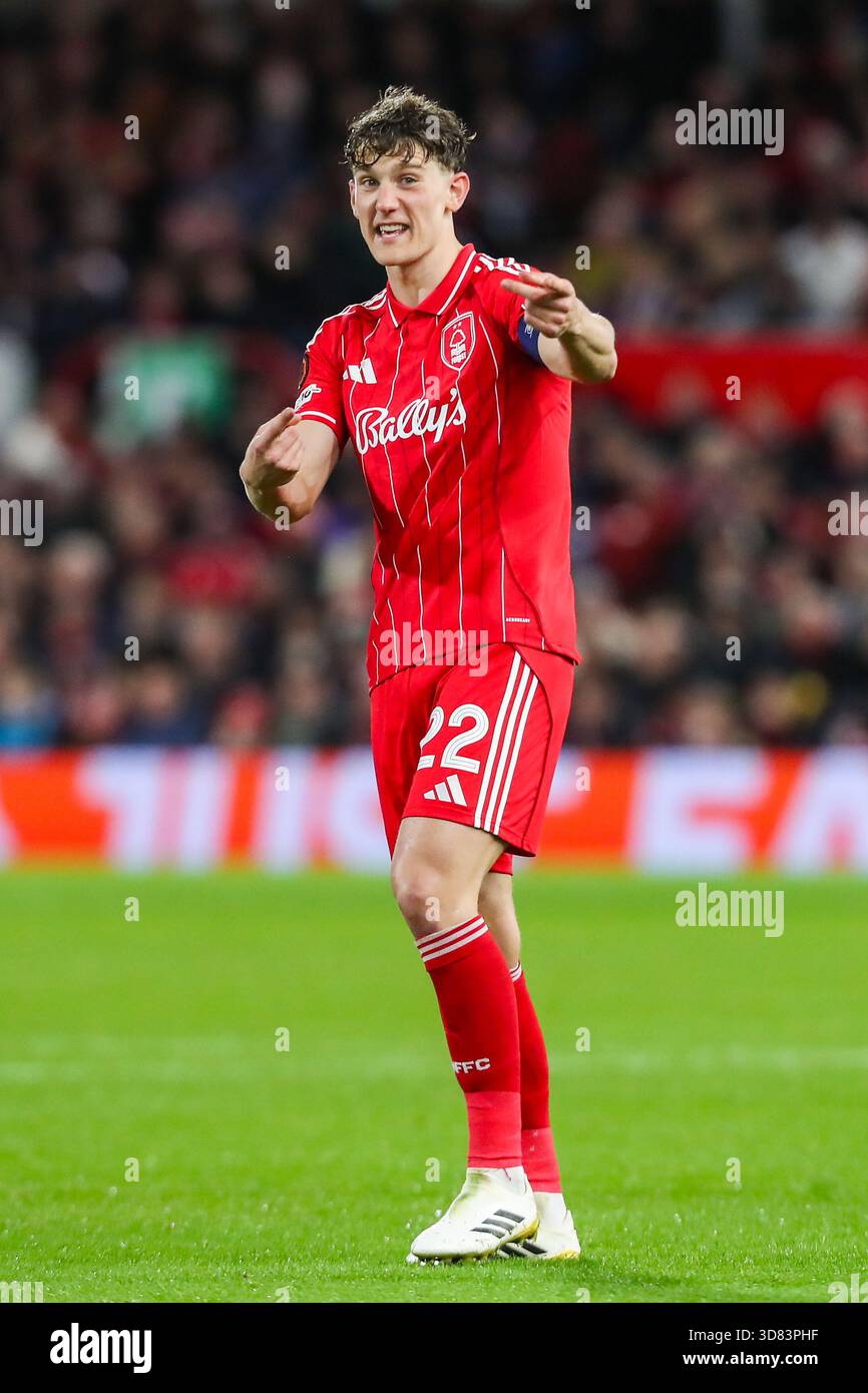 Ryan Yates Of Nottingham Forest during the Nottingham Forest v Malmo FF ...