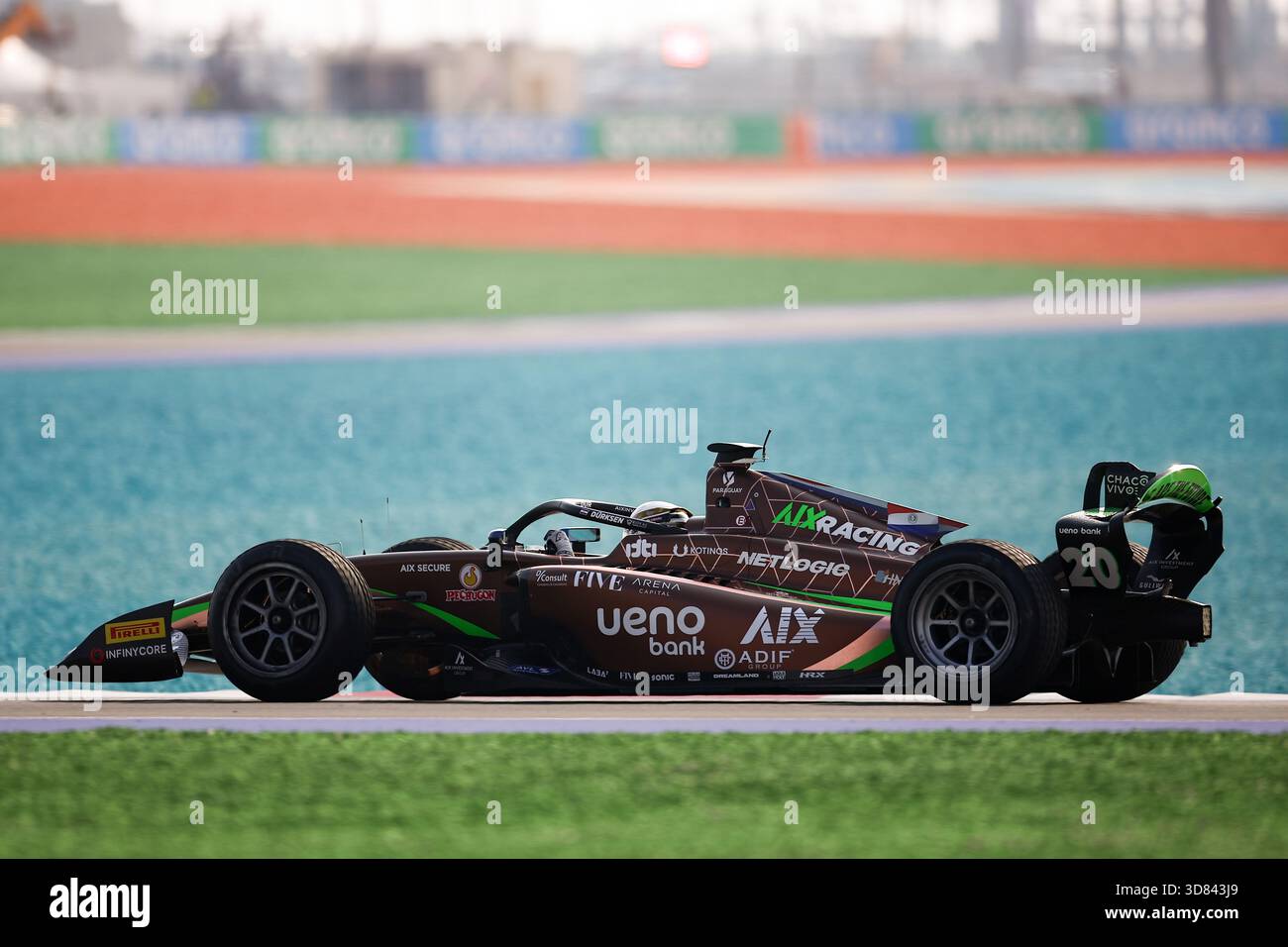 20 DURKSEN Joshua (par), AIX Racing, Dallara F2 2024, action during the ...