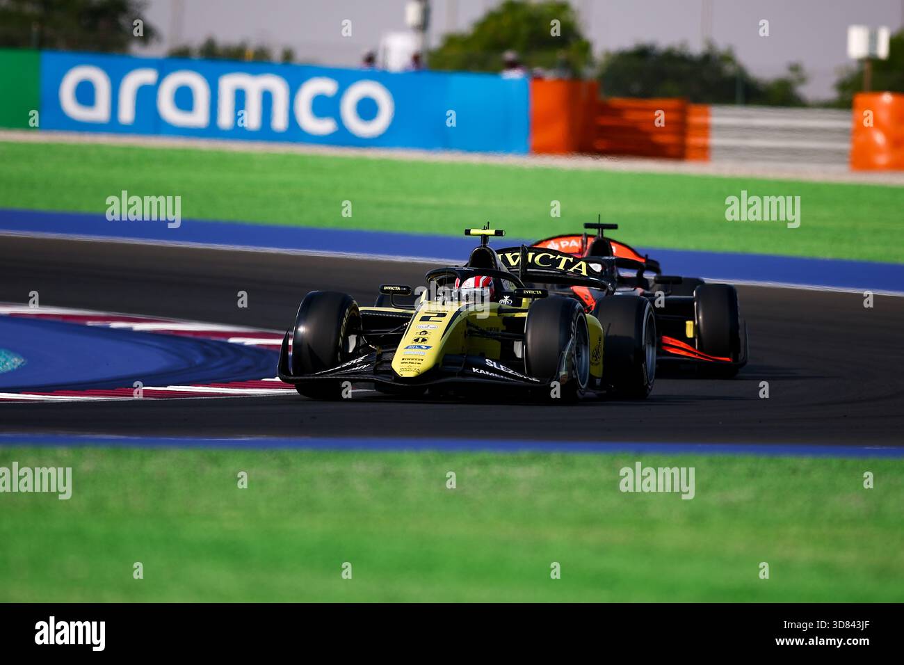 02 STANEK Romane (cze), Invicta Racing, Dallara F2 2024, action during ...