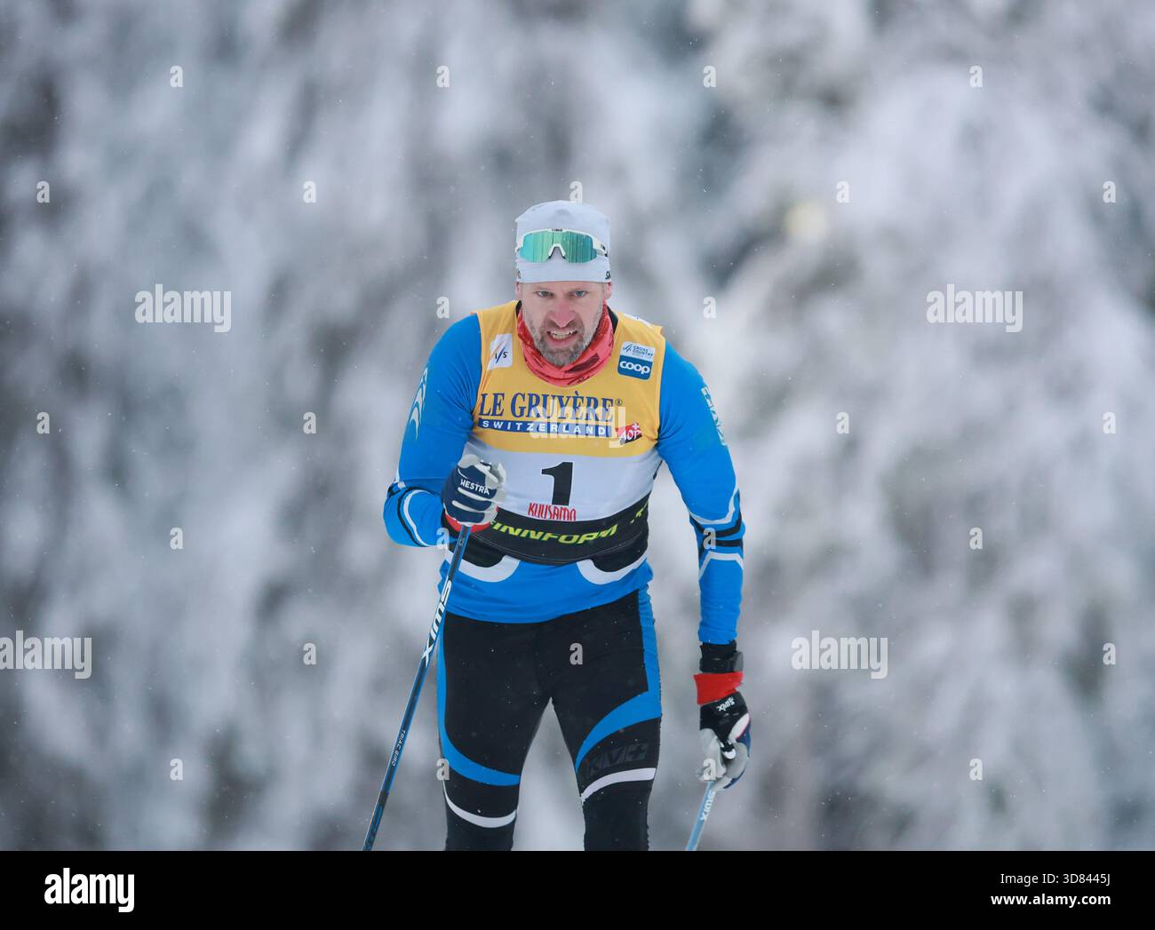 Tucker Murphy of Bermuda competes during men's 10km interval start ...