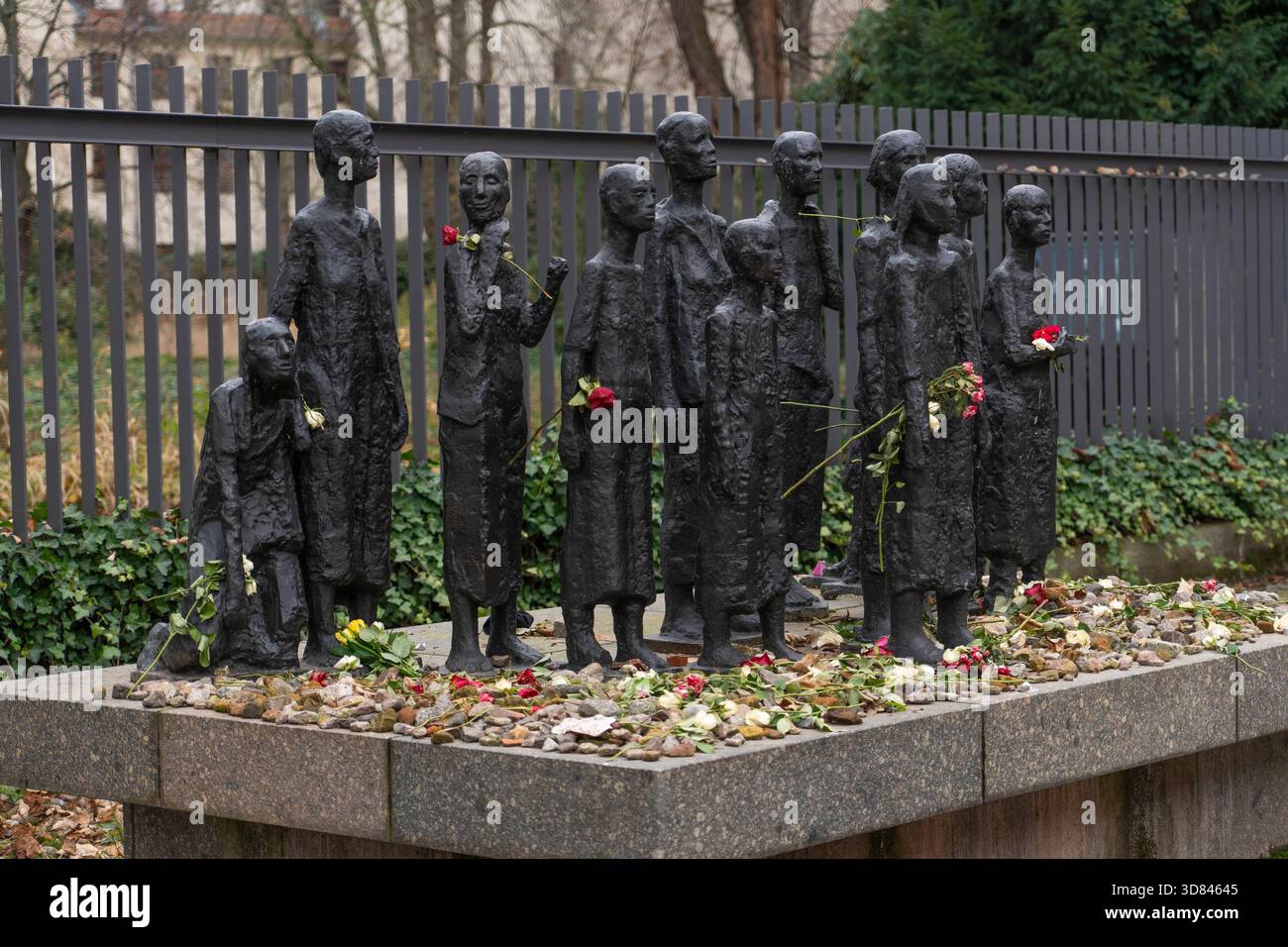 Das Denkmal für die aus Berlin während der Nazizeit deportierten Juden ...