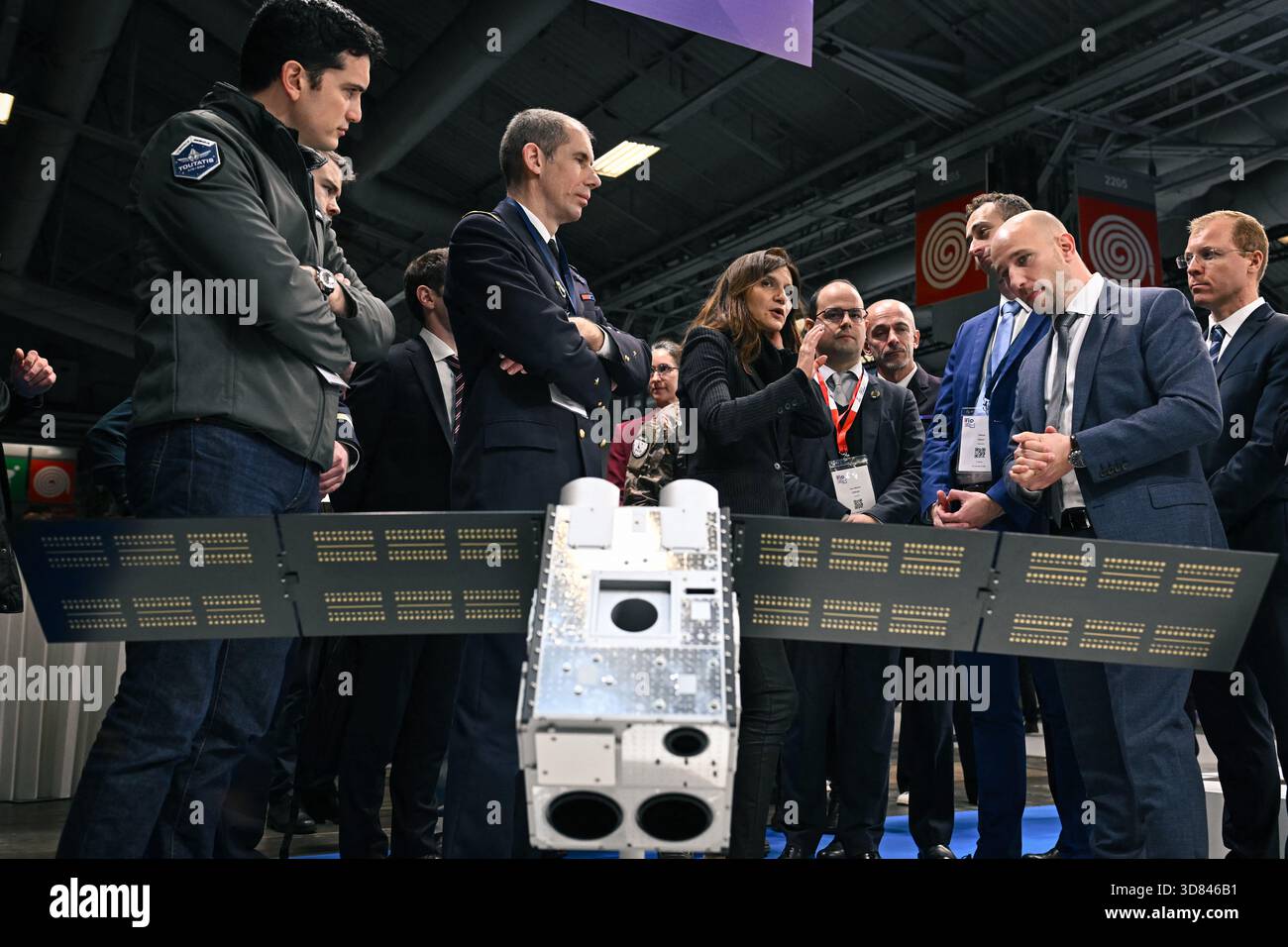 French Deputy Minister of the Armed Forces and Veterans Alice Rufo ...