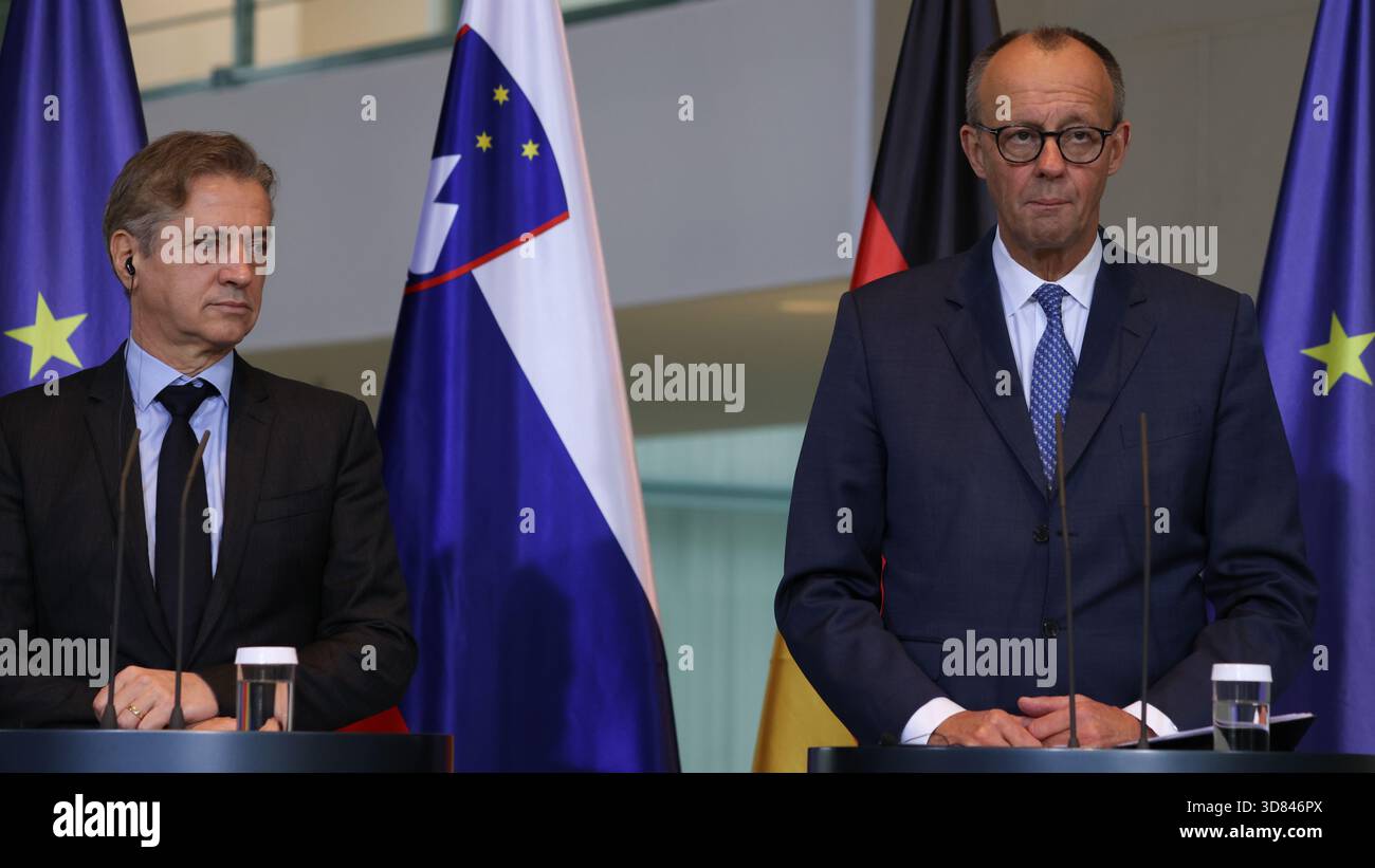 Berlin, Germany, 28th Nov. 2025. Press conference by Federal Chancellor ...