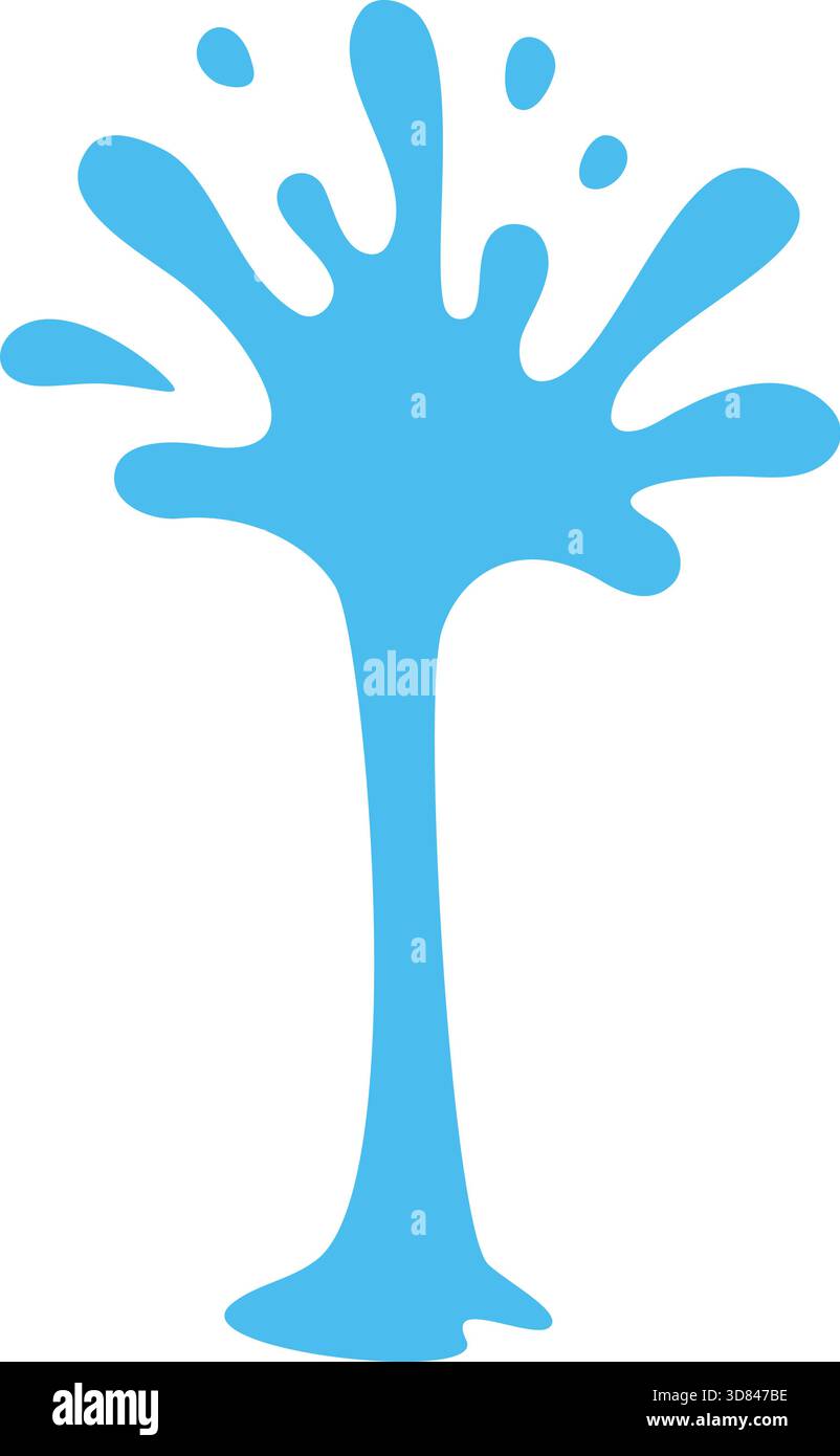 Cartoon liquid burst Stock Vector Images - Alamy