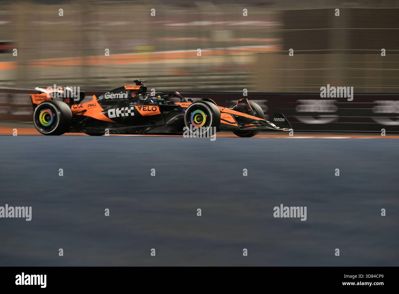 McLaren driver Oscar Piastri of Australia in action during first ...