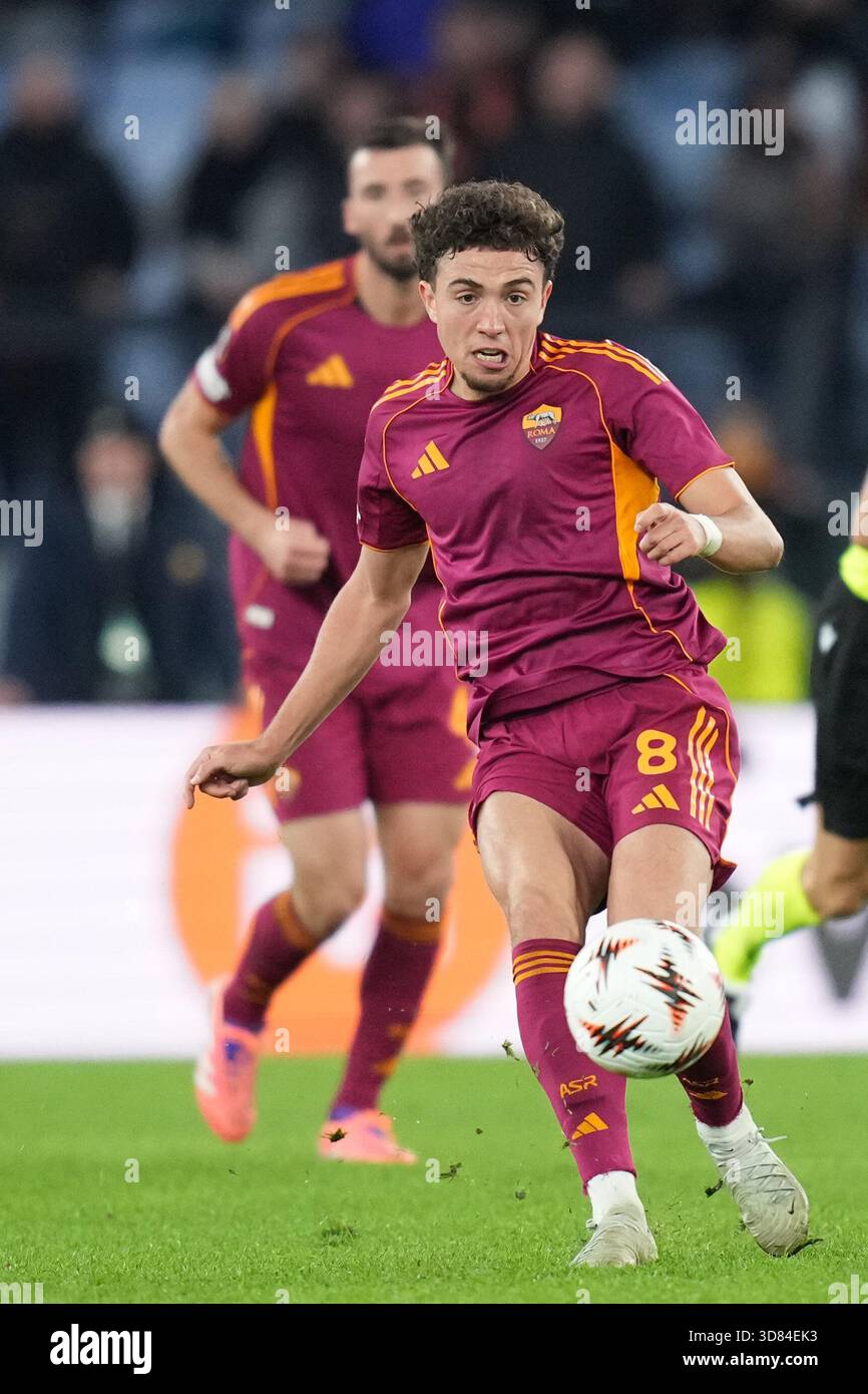 Roma’s Neil El Aynaoui during the Uefa Europa League soccer match ...