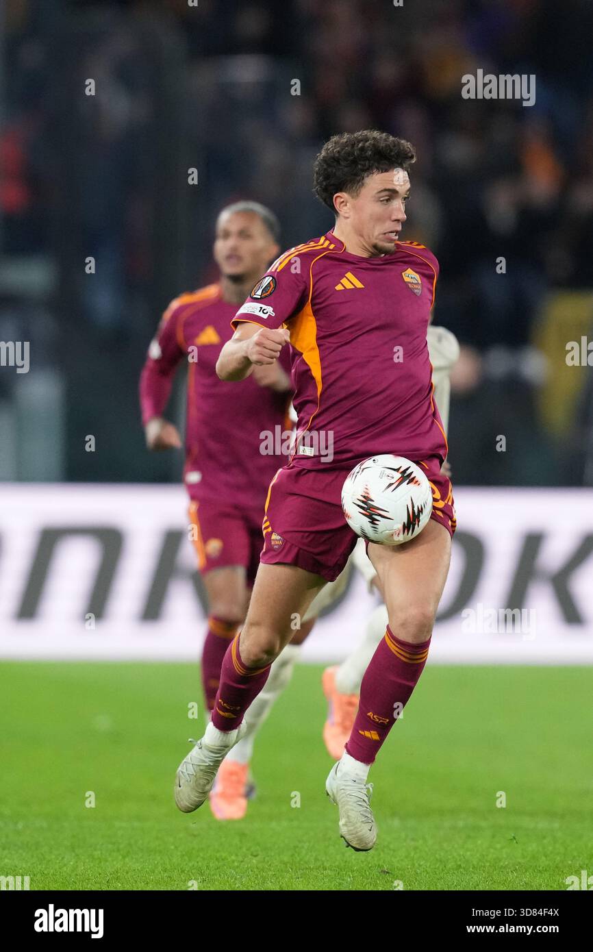 Roma’s Neil El Aynaoui during the Uefa Europa League soccer match ...