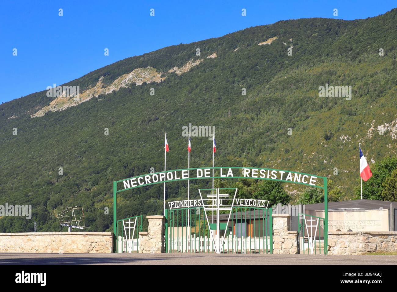 France, Drome, Vercors, Vercors Regional Natural Park, Vassieux-en ...