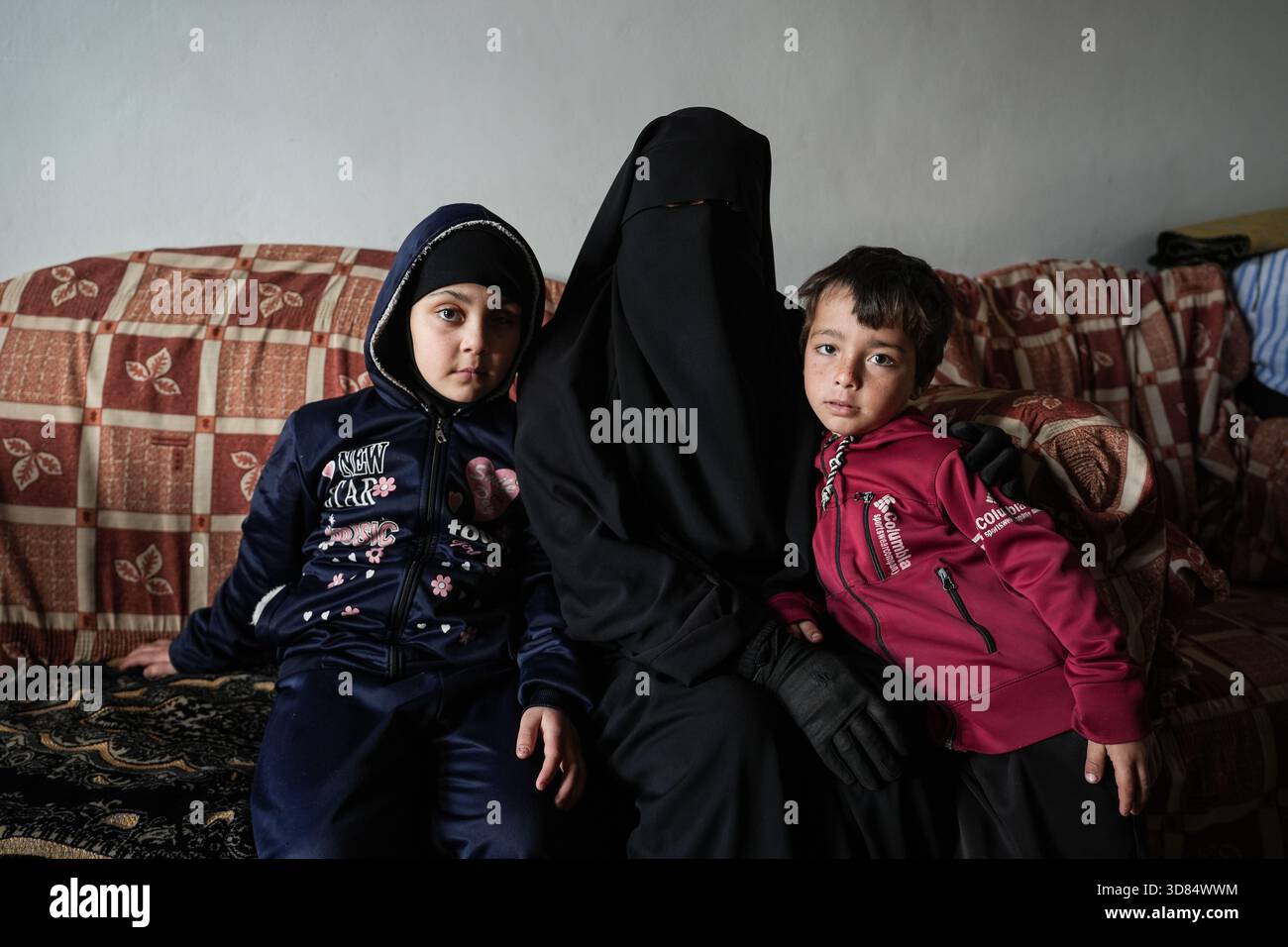 22 November 2025, Syria, Aleppo: 29 years old Zainab pictured with her ...