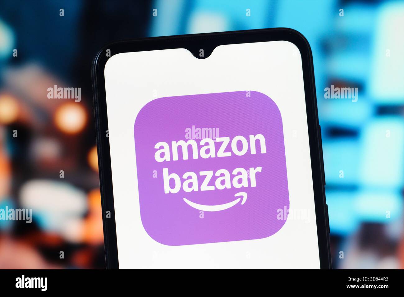 November 28, 2025, Canada: In this photo illustration, the Amazon ...