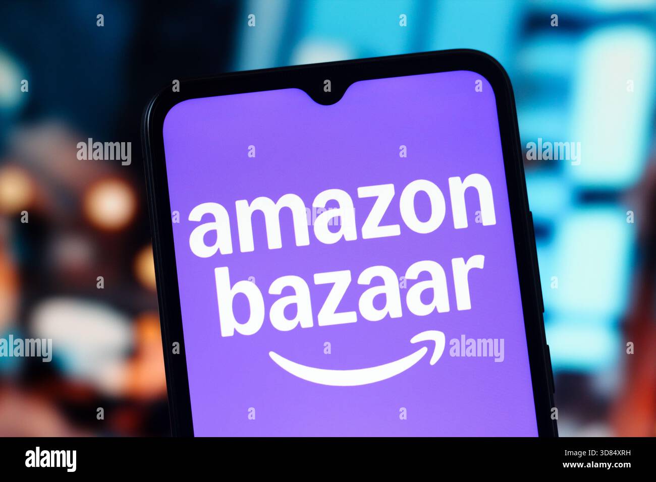 November 28, 2025, Canada: In this photo illustration, the Amazon ...