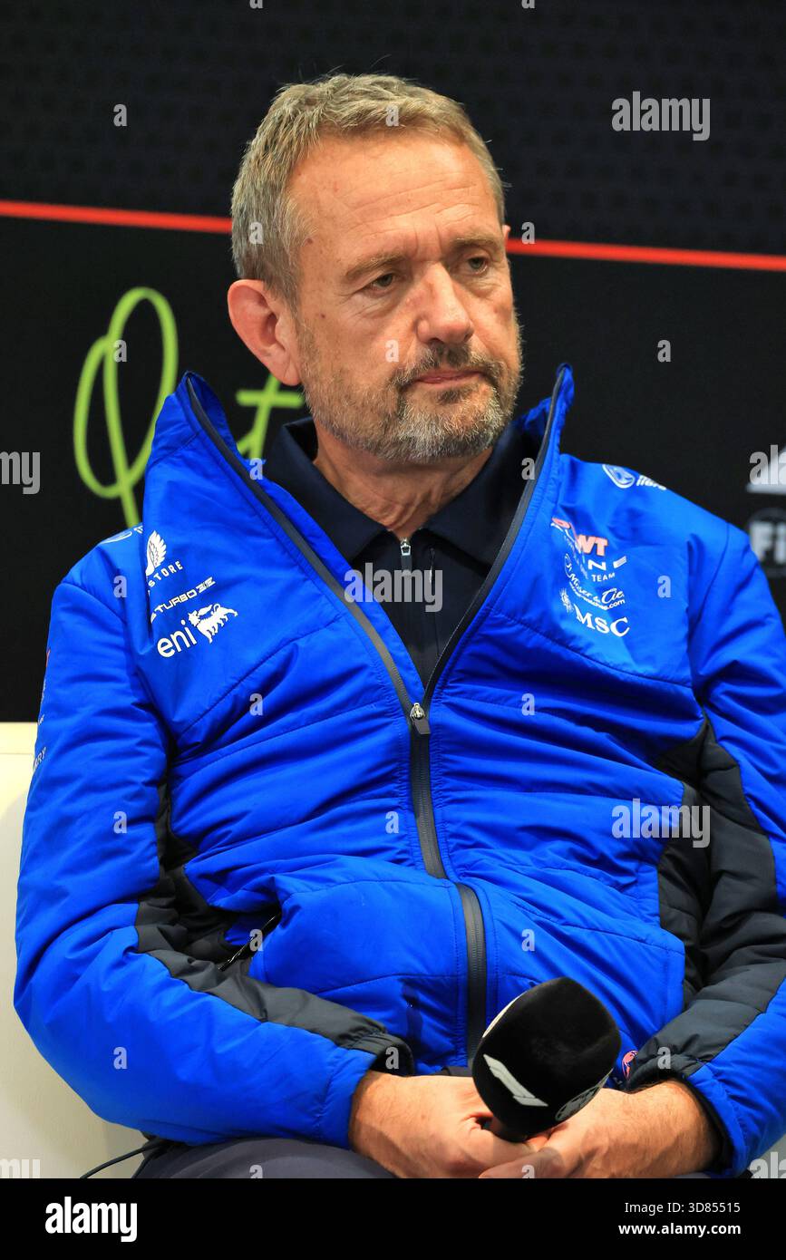 Steve Nielsen (GBR) Alpine F1 Team Managing Director in the FIA Press ...