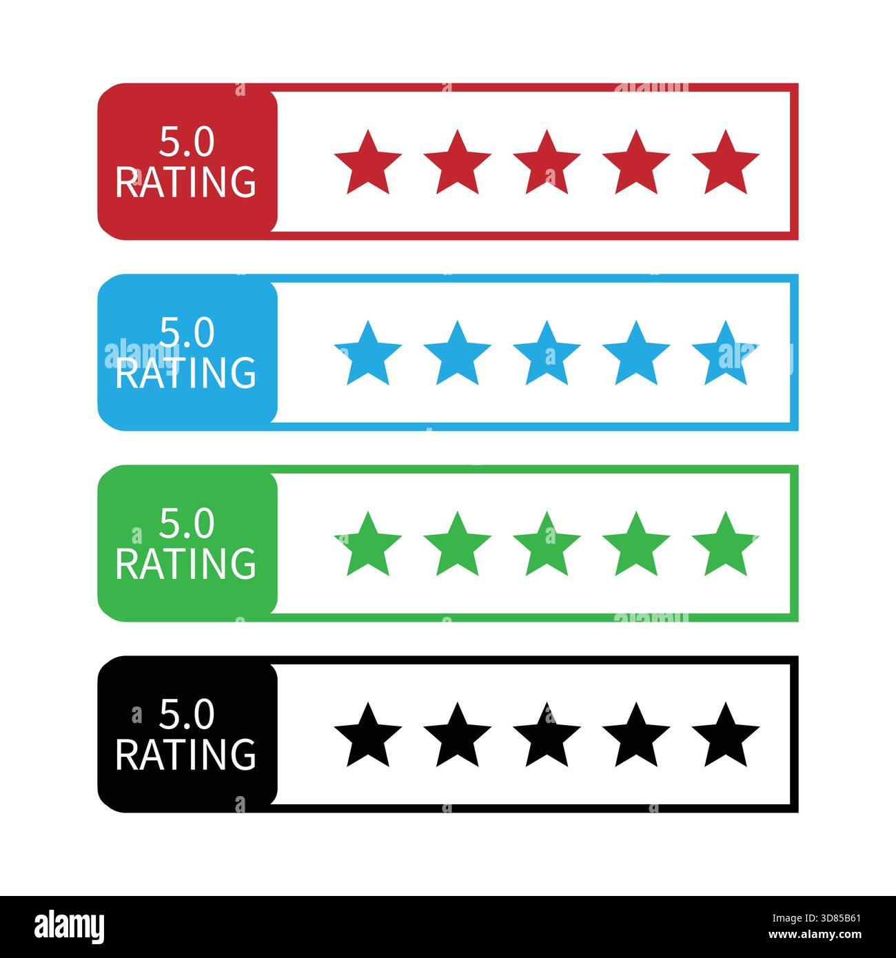 Star quality score rank Cut Out Stock Images & Pictures - Alamy