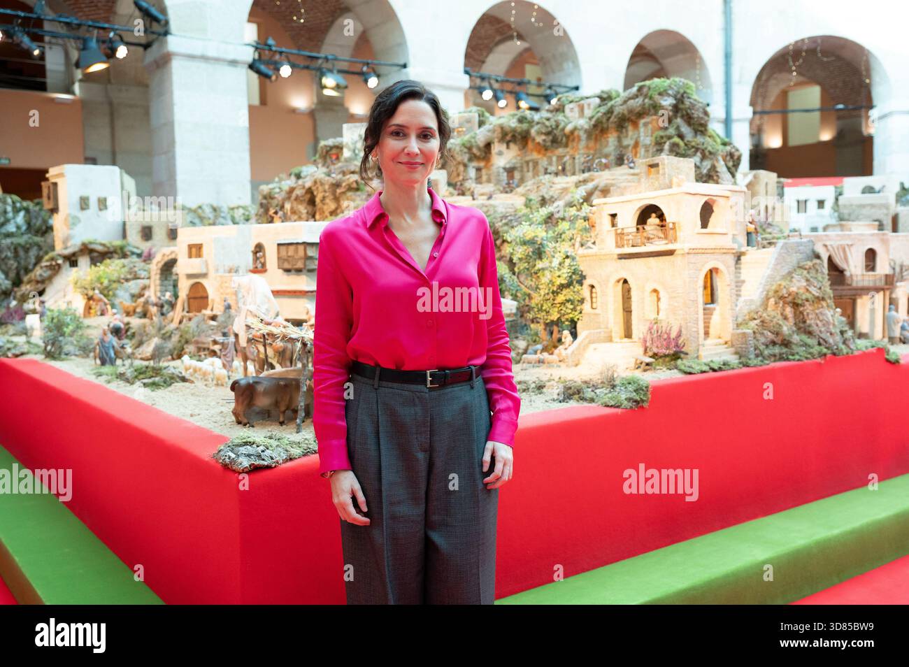 The president of the Community of Madrid, Isabel Diaz Ayuso during the ...