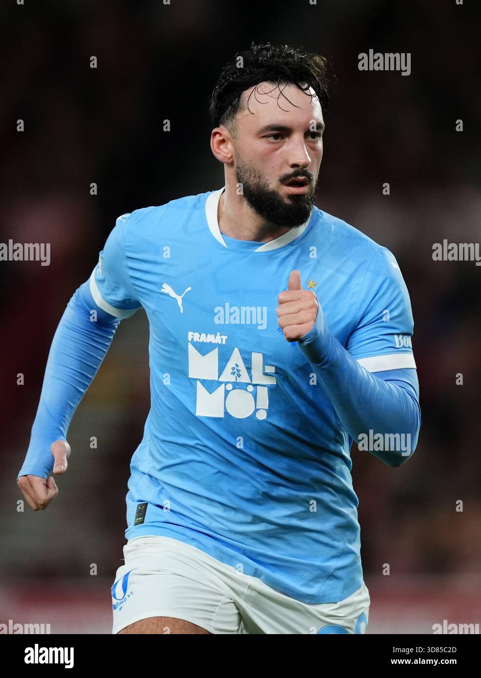 Malmo's Sead Haksabanovic during the UEFA Europa League, league phase ...