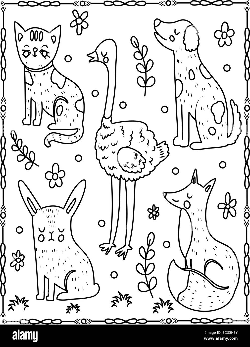 Coloring and fun Stock Vector Images - Alamy