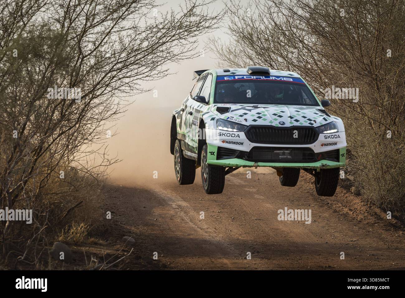 24 Robert VIRVES, Jakko VIILO, Skoda Fabia RS Rally2, action during the ...