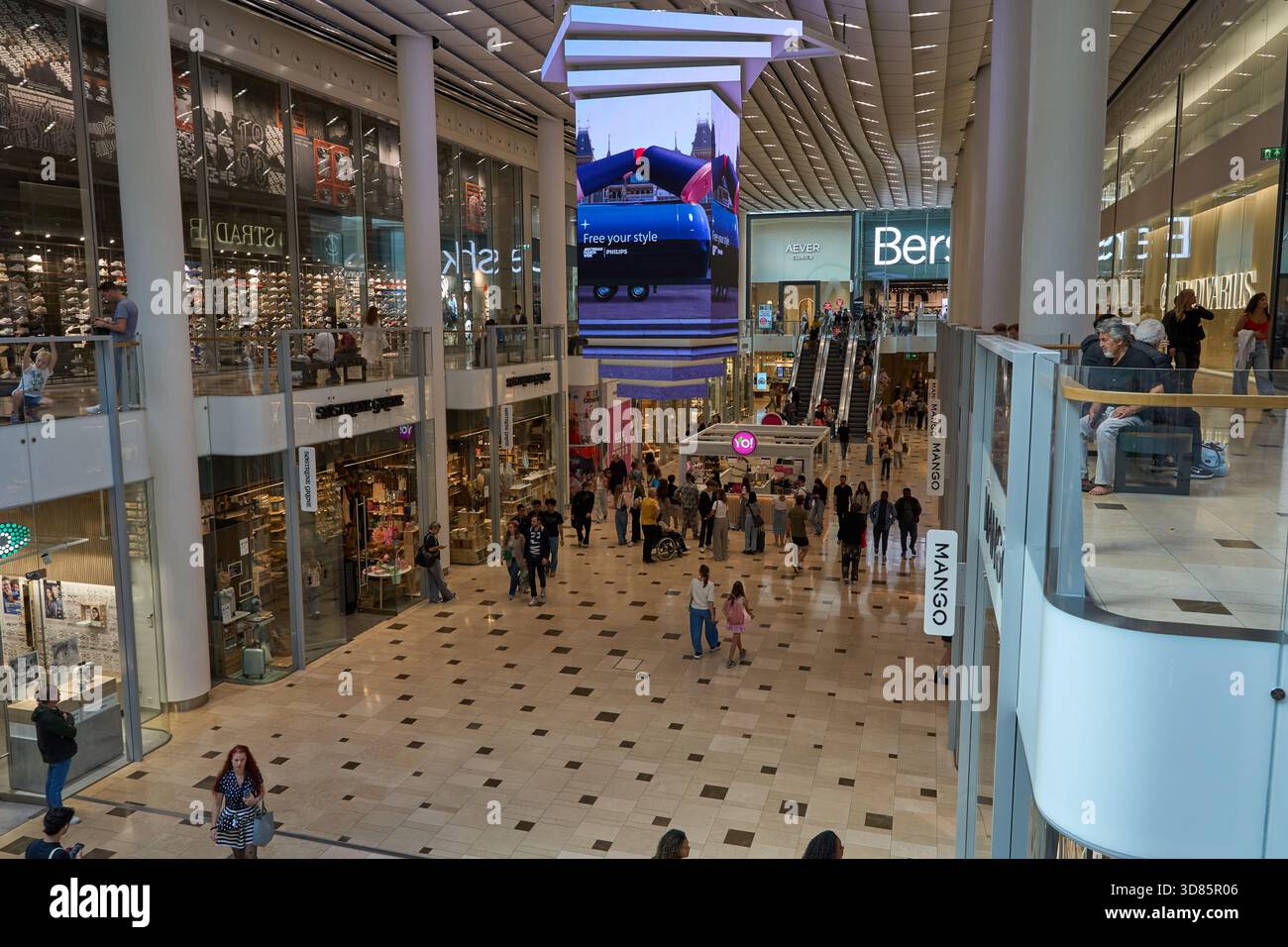 Utrecht, Netherlands - August 30, 2025 - Hoog Catharijne -modern ...