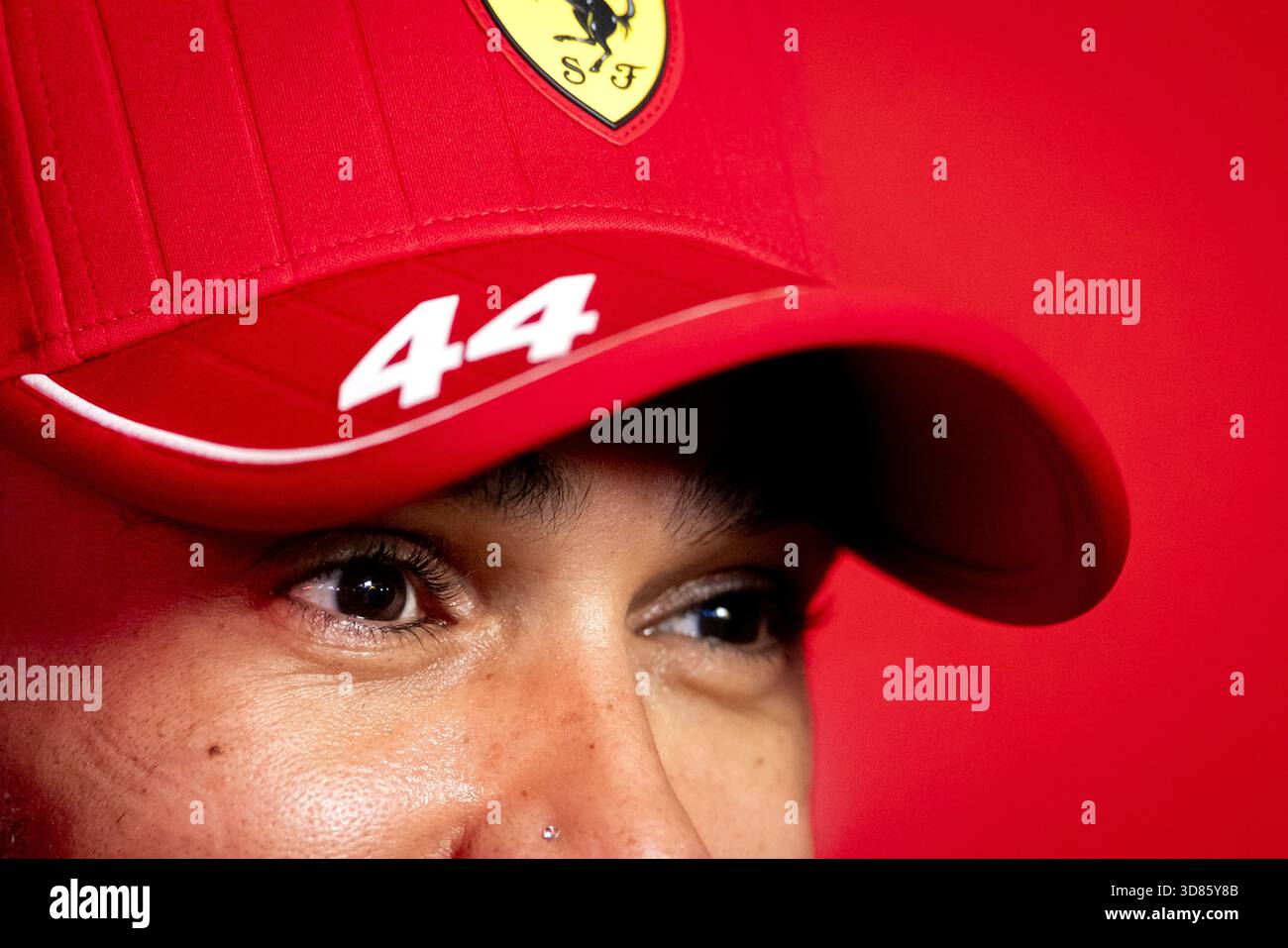 DOHA - Lewis Hamilton (Ferrari) after qualifying for the sprint race at ...