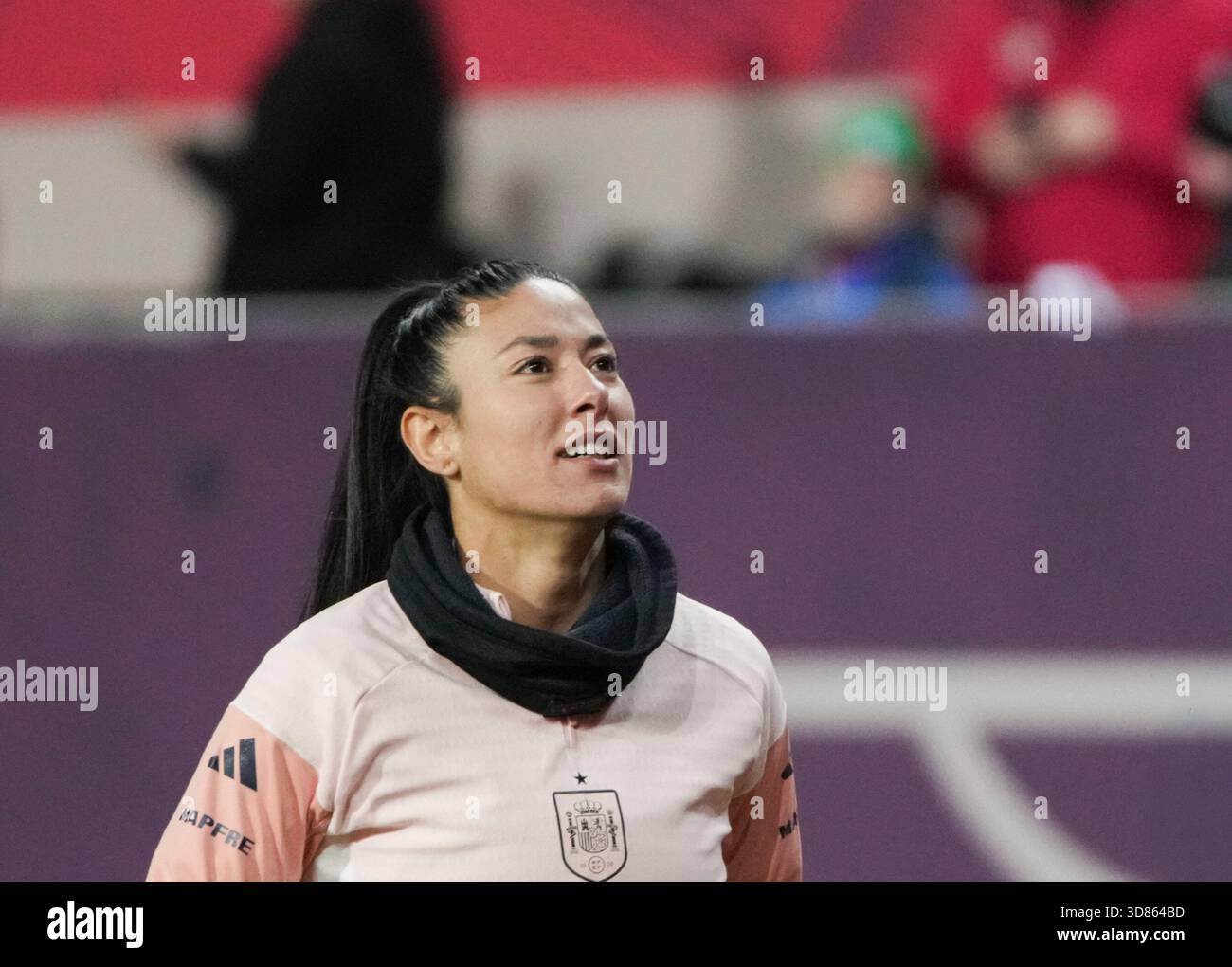 Leila Ouahabi (Spain, 15) UEFA WOMEN'S NATIONS LEAGUE: Germany vs Spain ...