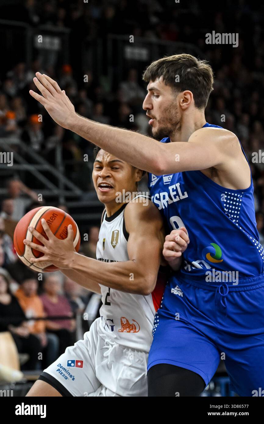 28 November 2025, Bavaria, Neu-Ulm: Basketball: World Cup Qualification ...
