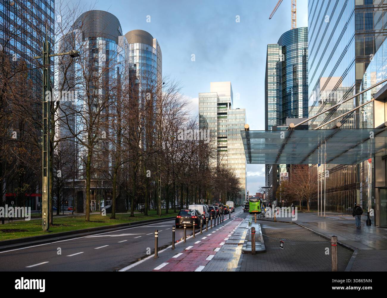 The North Galaxy Towers, a prominent twin‑tower office complex in ...