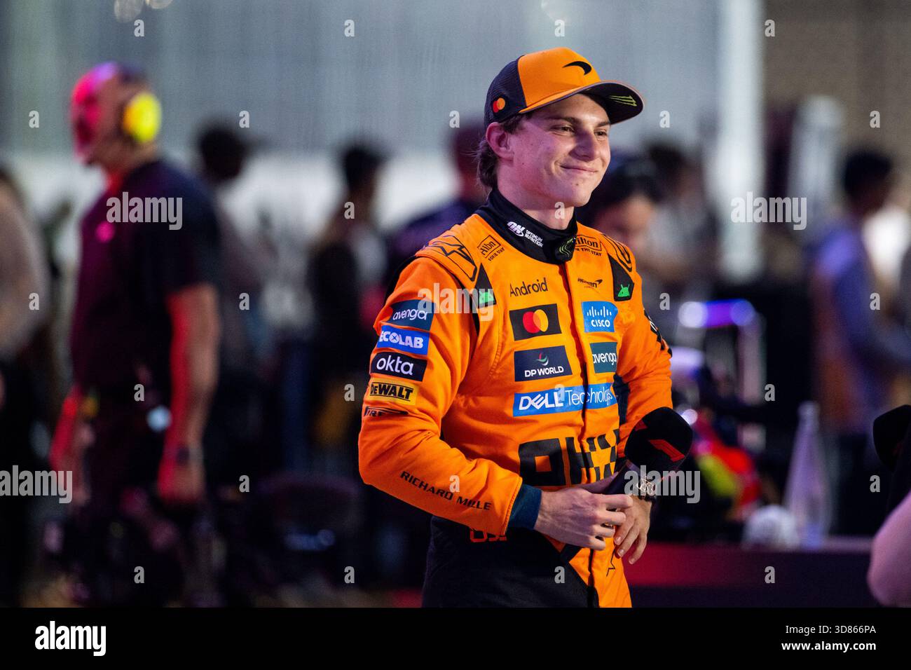 Oscar Piastri (McLaren Formula 1 Team, Australia, #81) satisfied in ...