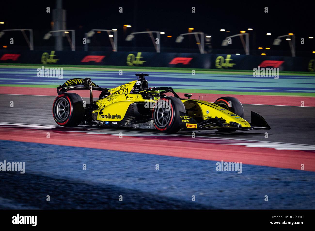 01 FORNAROLI Leonardo (ita), Invicta Racing, Dallara F2 2024, action ...