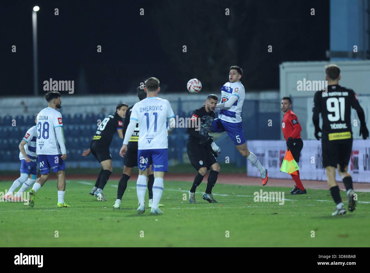 HNK Vukovar 1991 vs NK Osijek match during SuperSport Legaue match in ...