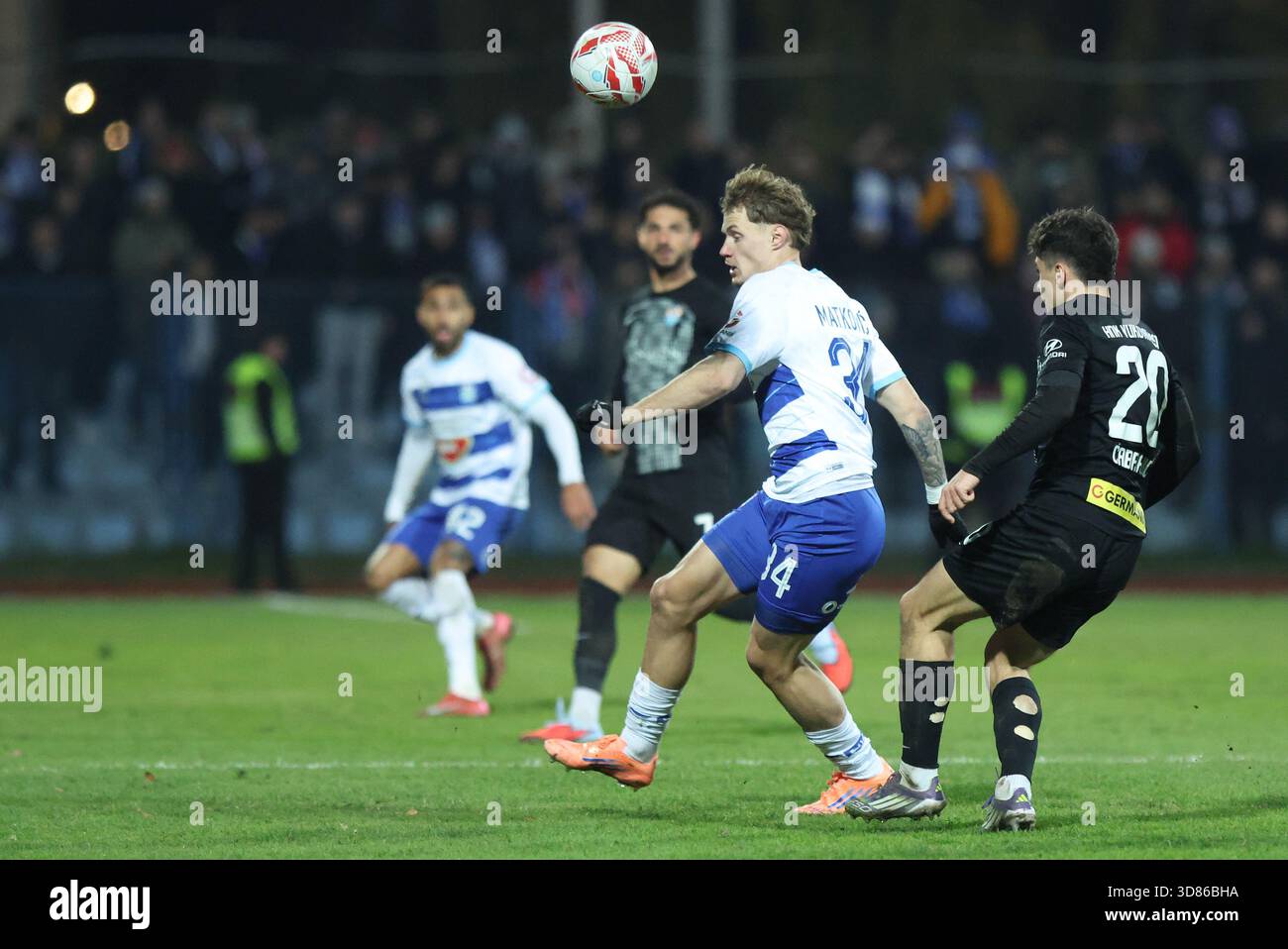 HNK Vukovar 1991 vs NK Osijek match during SuperSport Legaue match in ...
