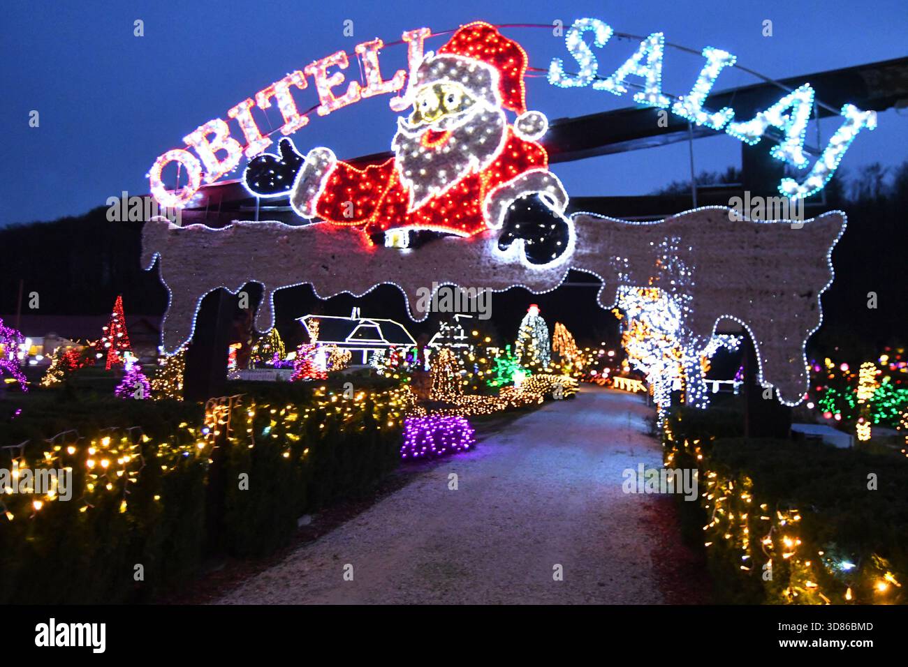 The Salaj family’s holiday estate has shone in all its glory with as ...