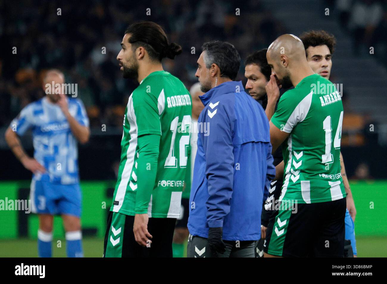 UEFA Europa League soccer match Betis vs Utrecht at La Cartuja stadium ...