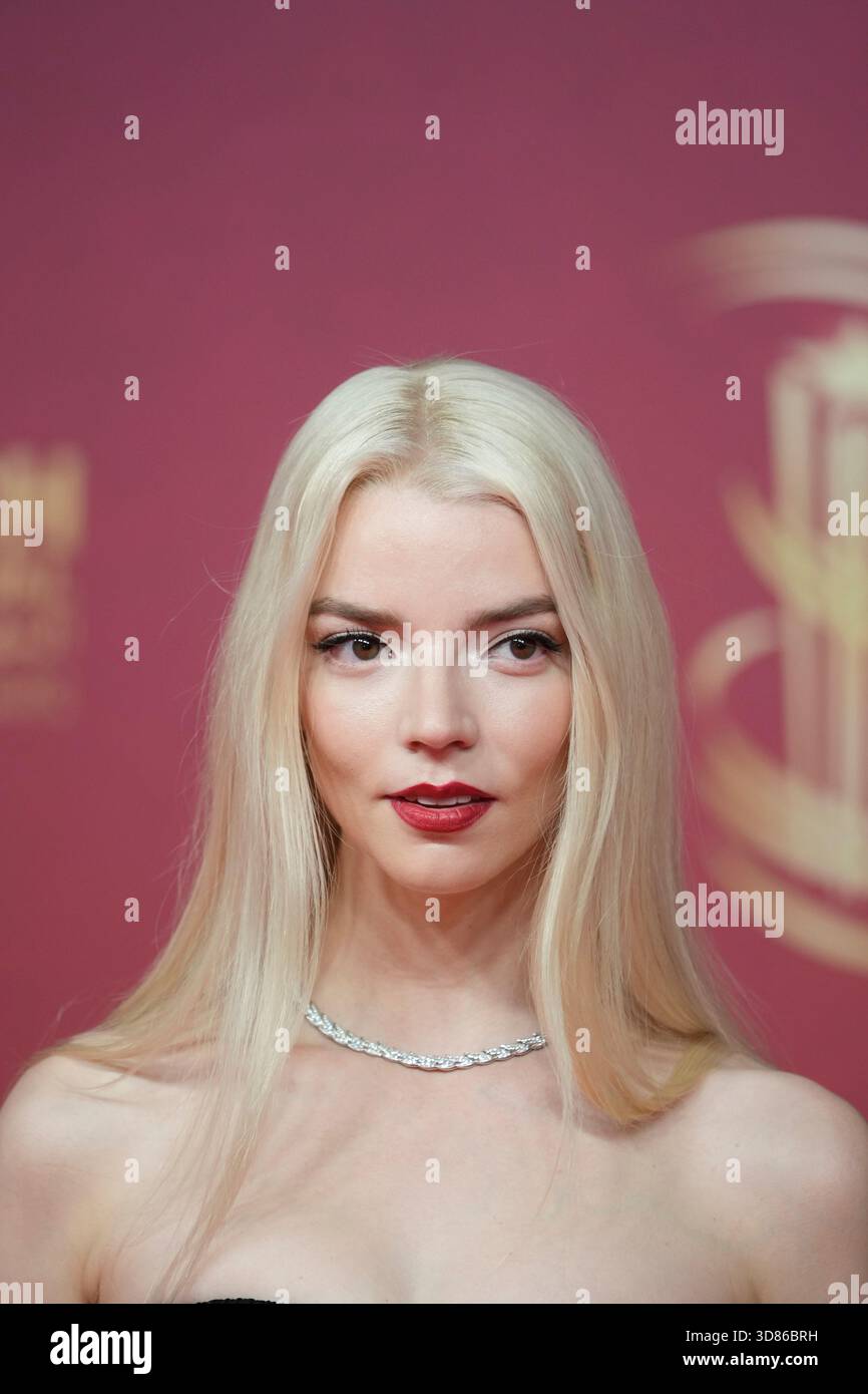 Anya Taylor-Joy attends the opening ceremony of the 22nd Marrakech Film ...