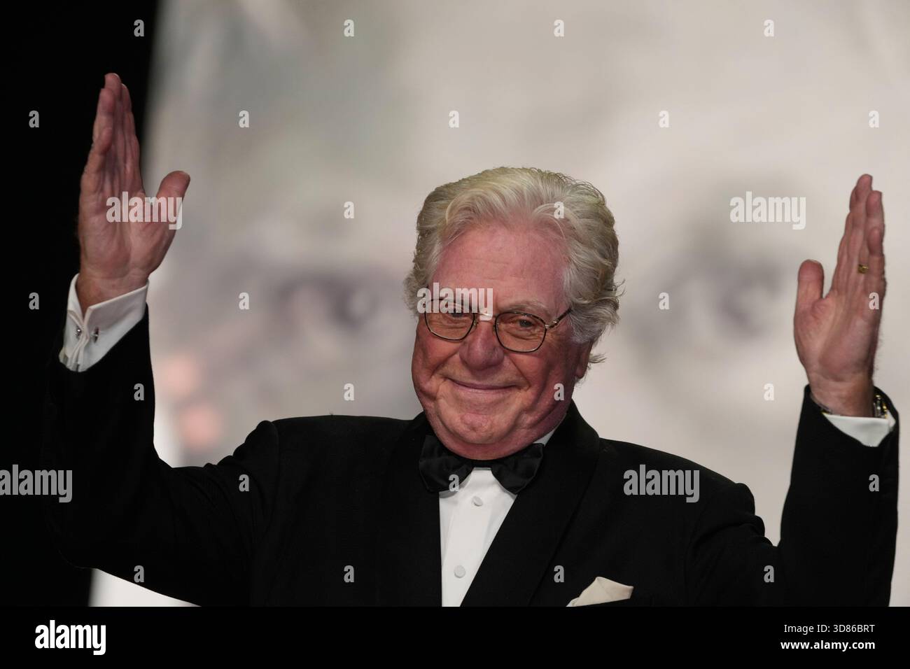 Egyptian actor Hussein Fahmy receives a recognition during the 22nd ...