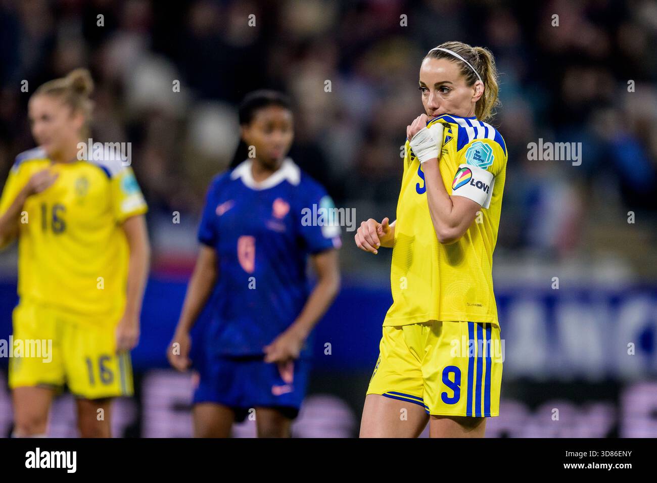 251128 Kosovare Asllani of Sweden during the Women's Nations League ...