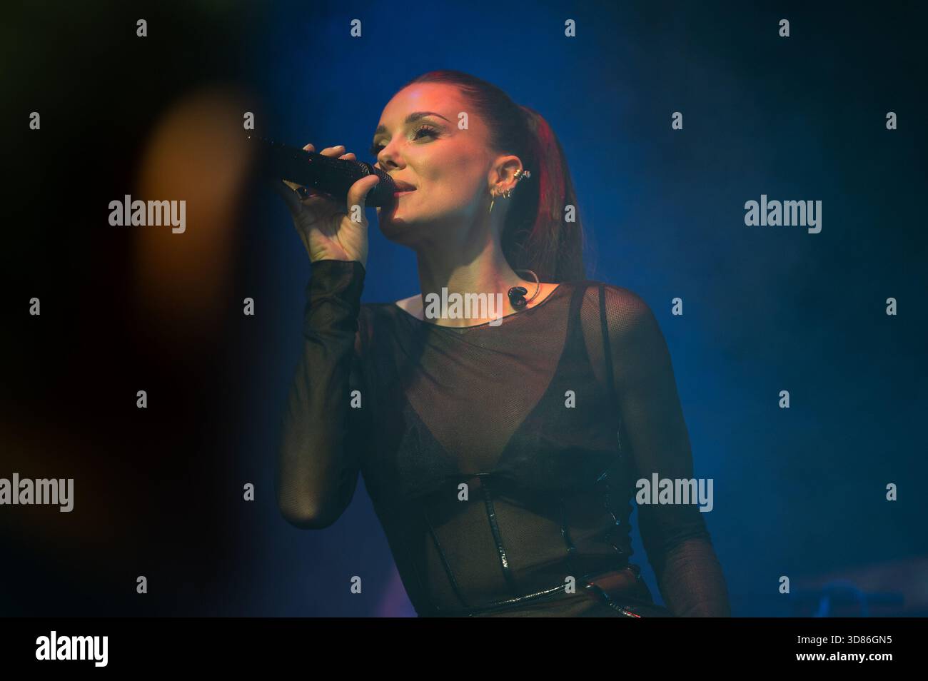 Singer Lorena Gomez performs during the live presentation of her EP ...