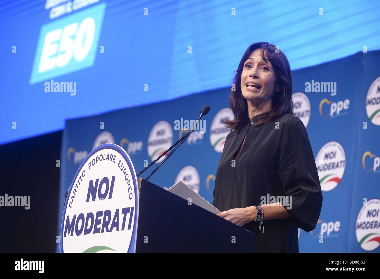 Rome Programmatic Assembly of Noi Moderati (We Moderates), photo by ...