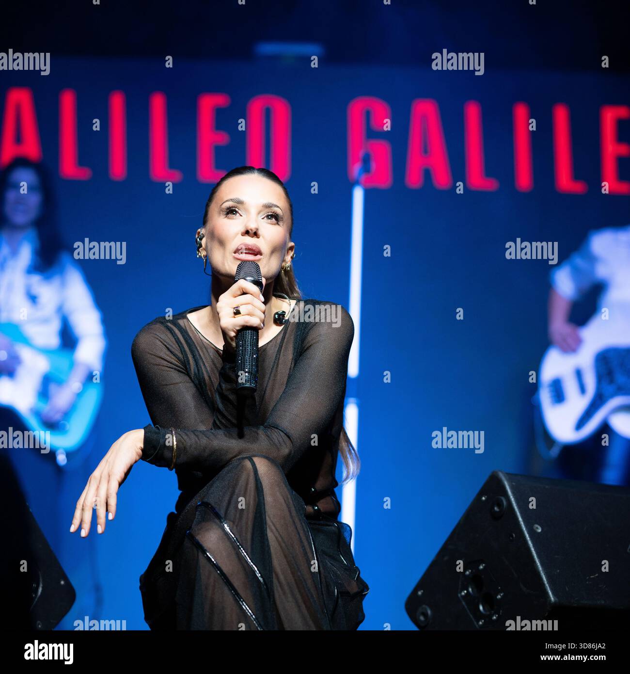 Singer Lorena Gomez performs during the live presentation of her EP ...