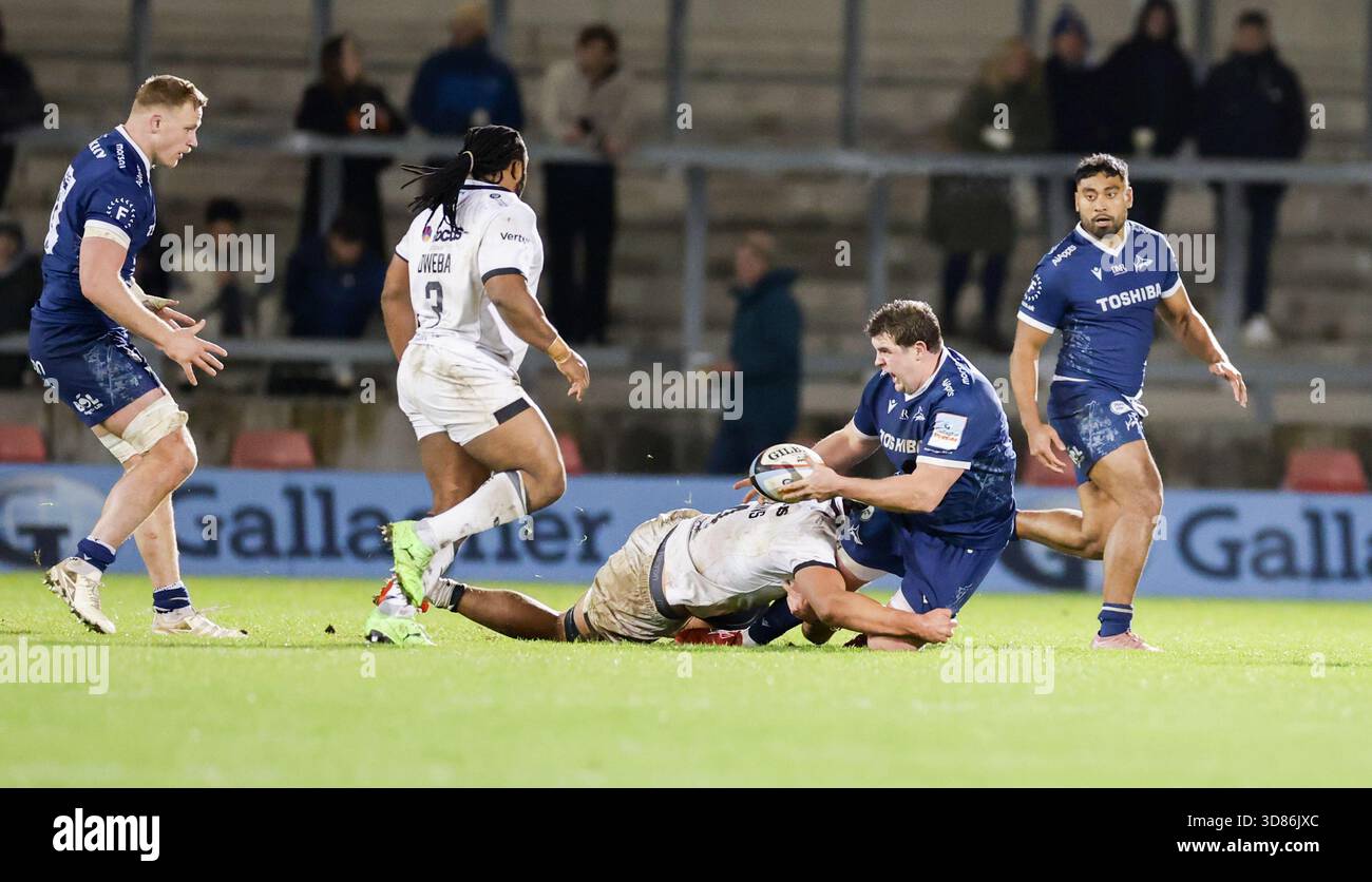28th November 2025; CorpAcq Stadium, Salford, Lancashire, England ...