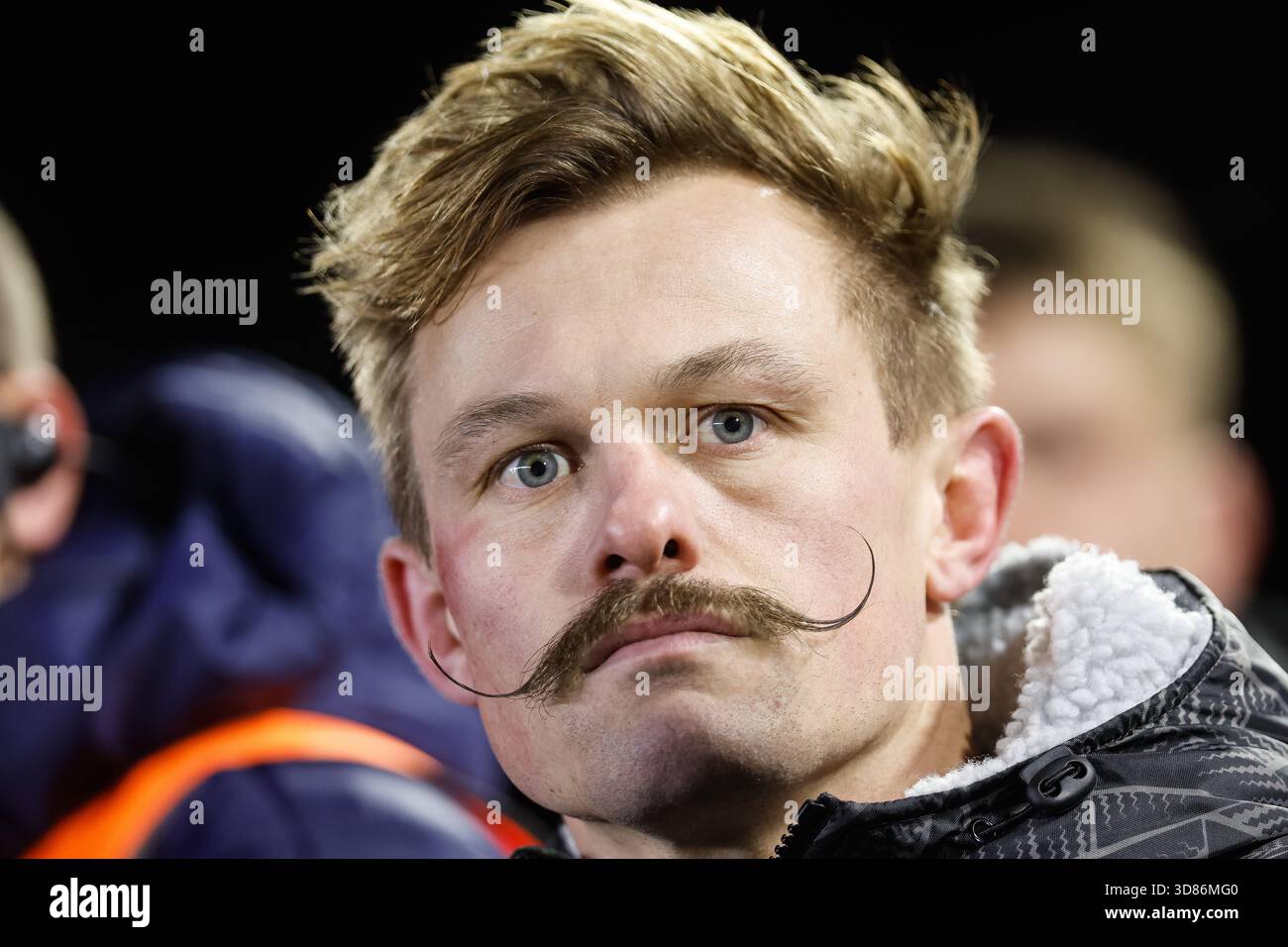 Sam Stuart of Newcastle Red Bulls looks on is disappointment after the ...