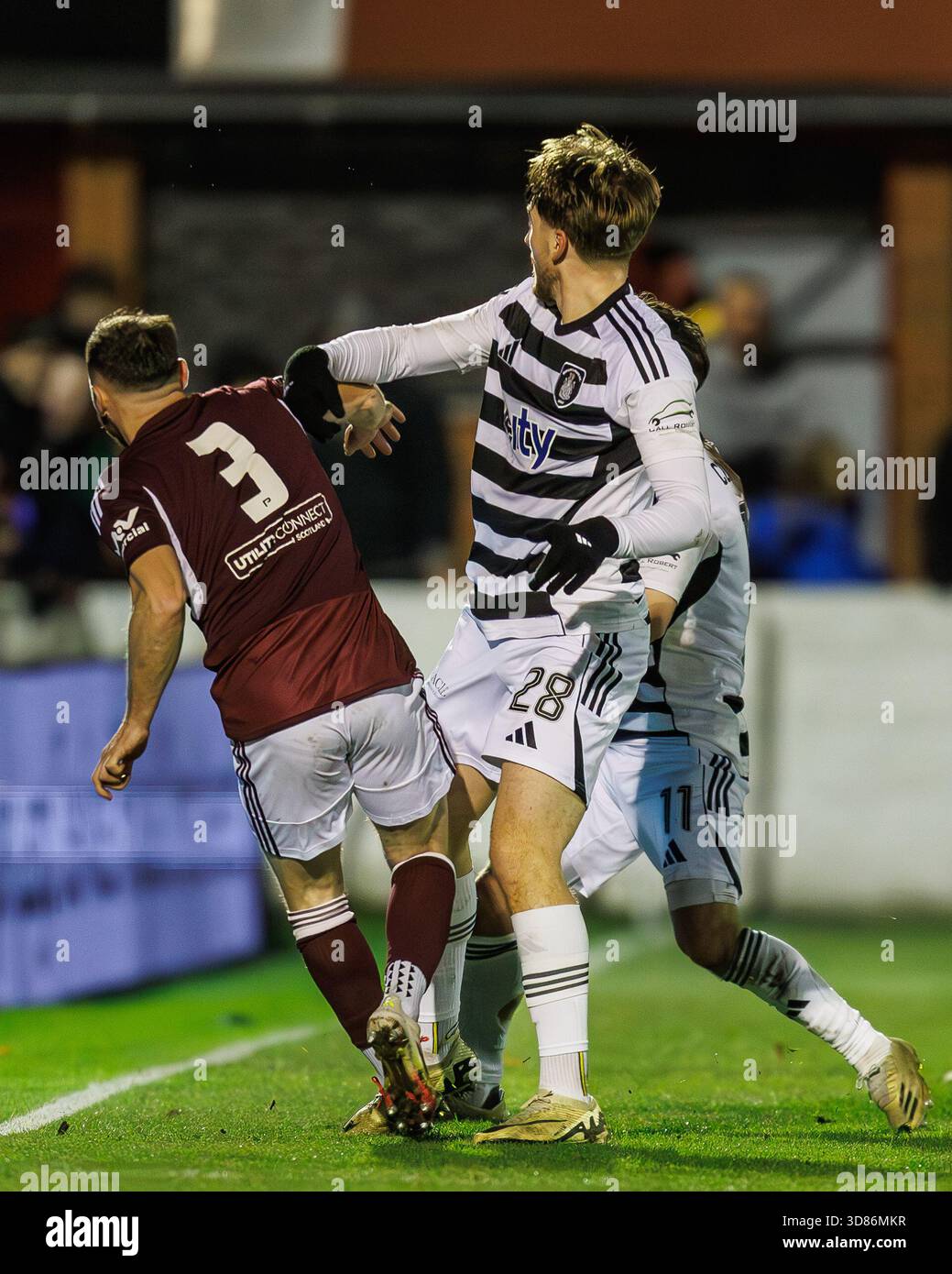Prestonfield Stadium, Linlithgow, Scotland, UK. 28th Nov 2025 ...