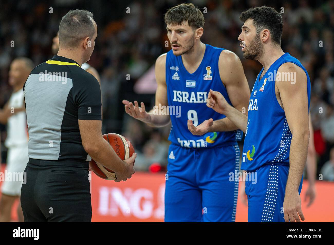 Roman Sorkin (Israel, #09), Gur Lavi (Israel, #04), GER, Germany vs ...
