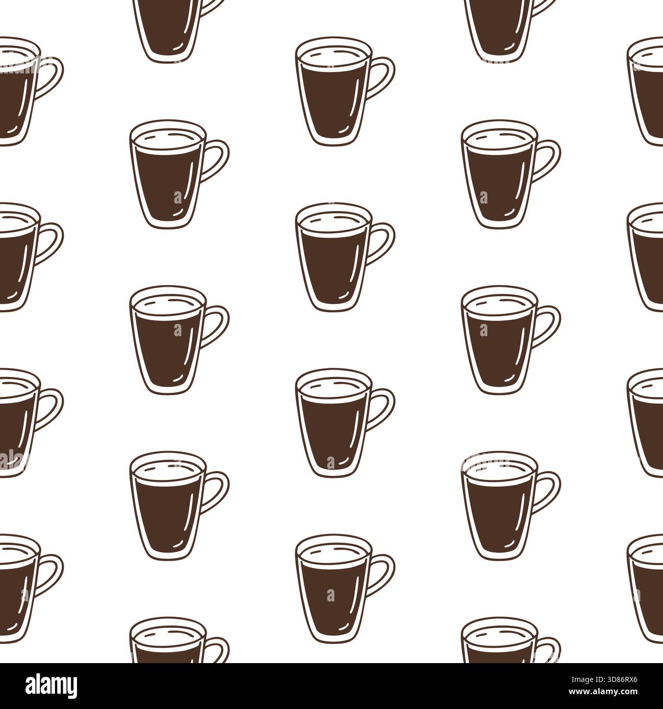 Handmade white brown black Stock Vector Images - Alamy