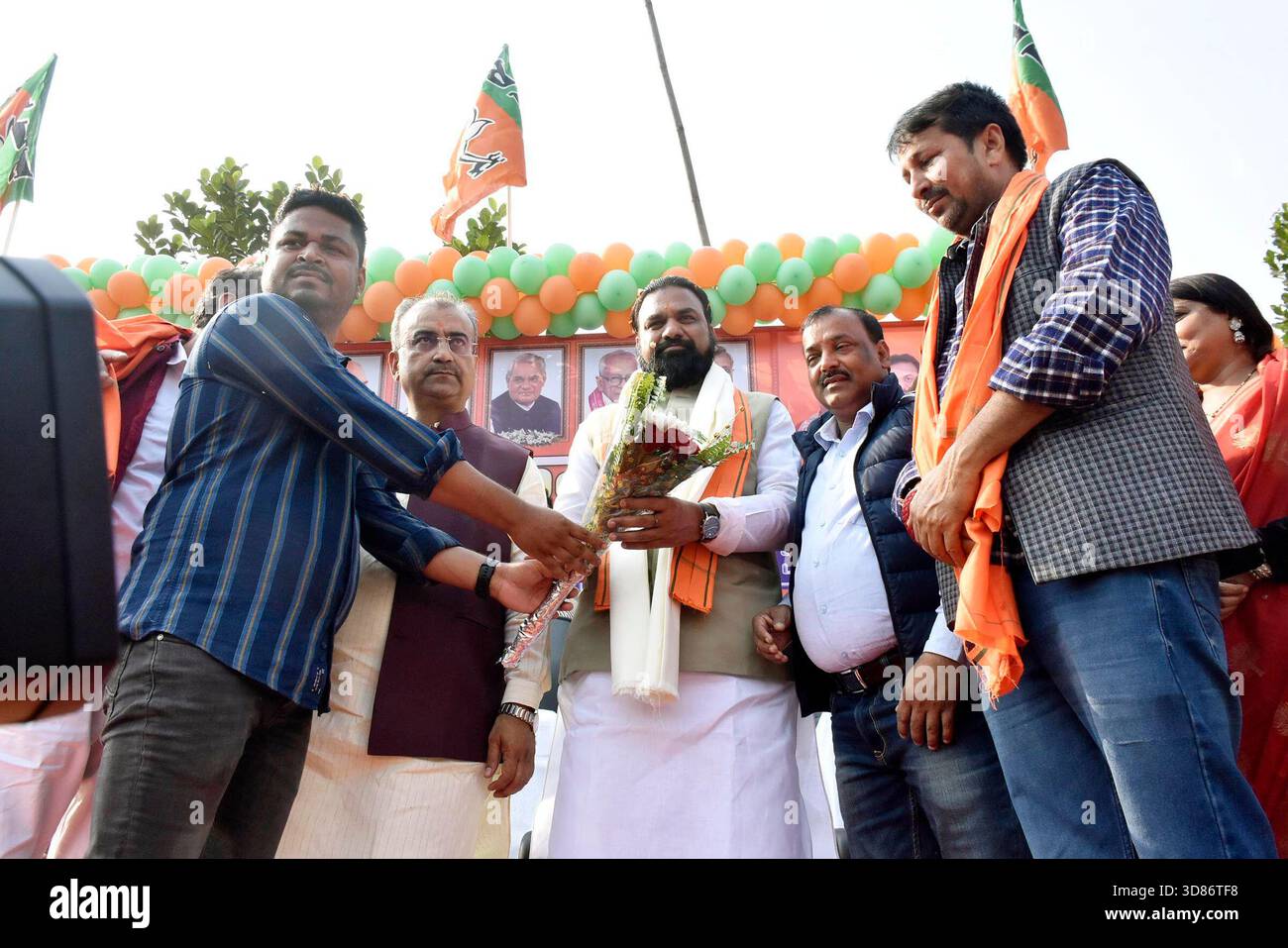 PATNA, INDIA - NOVEMBER 28: Bihar Deputy Chief Minister Samrat ...