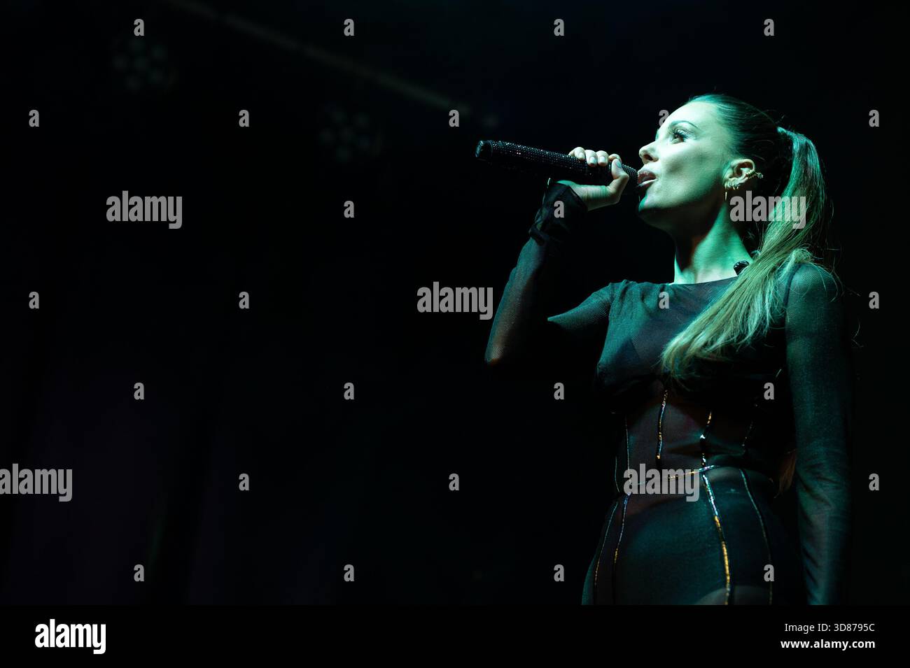 Singer Lorena Gomez performs during the live presentation of her EP ...