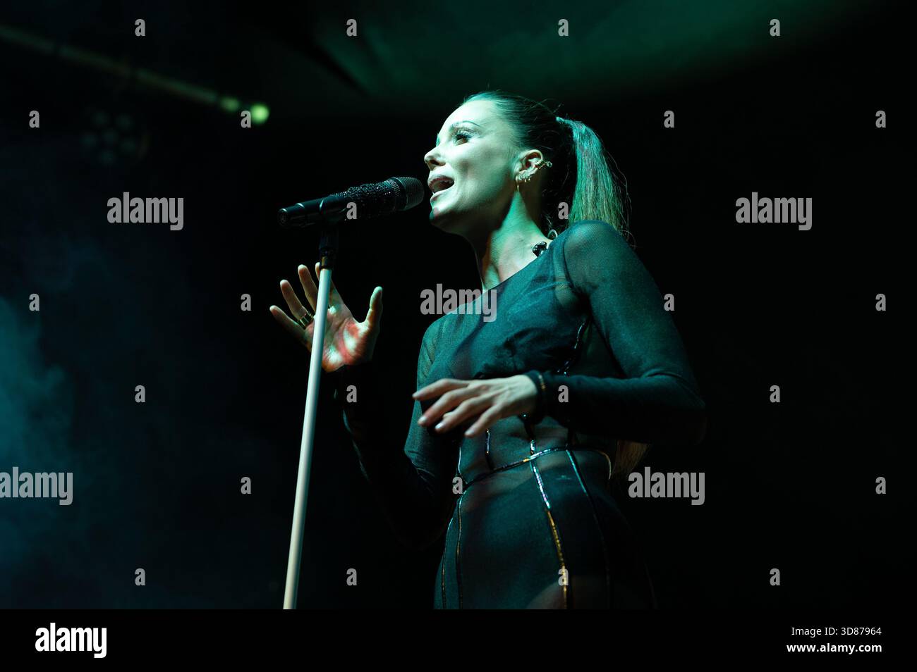 Singer Lorena Gomez performs during the live presentation of her EP ...