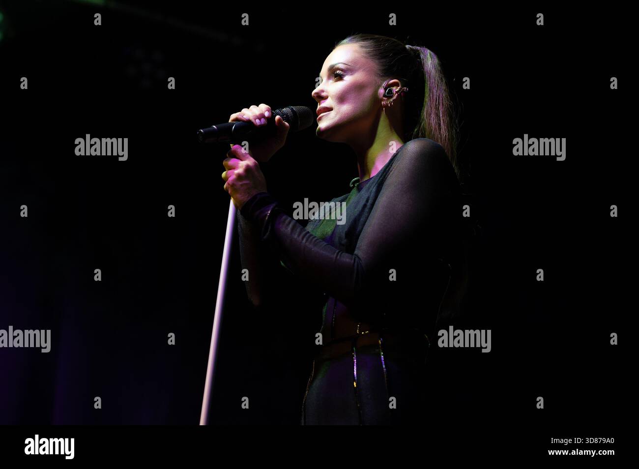 Singer Lorena Gomez performs during the live presentation of her EP ...