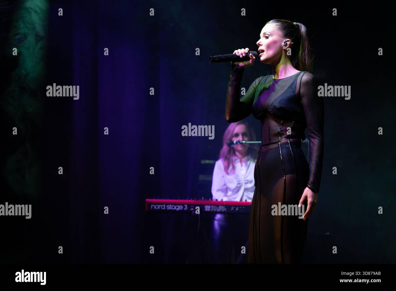 Singer Lorena Gomez performs during the live presentation of her EP ...